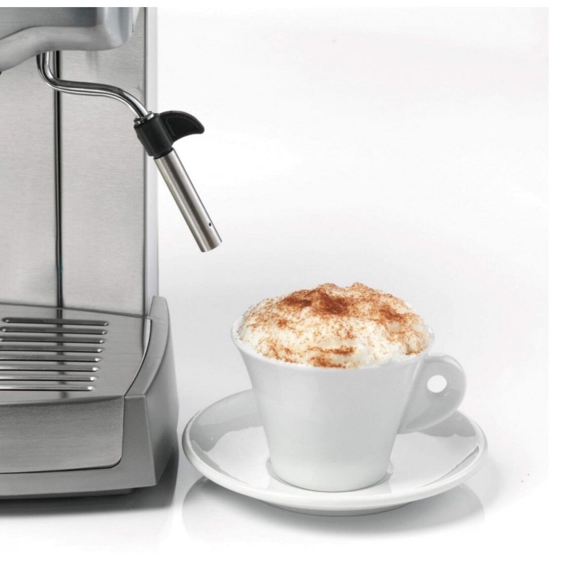 Espressor Ariete 1324, Inox, 1000W, 15 bar, 1,5L, Functie Thermocream ...