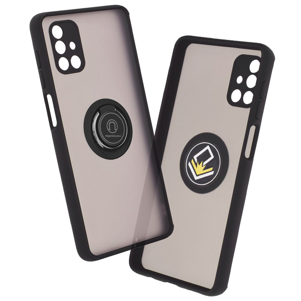 Калъф Translucid Ring, съвместим със Samsung Galaxy M31S, Fonix ...