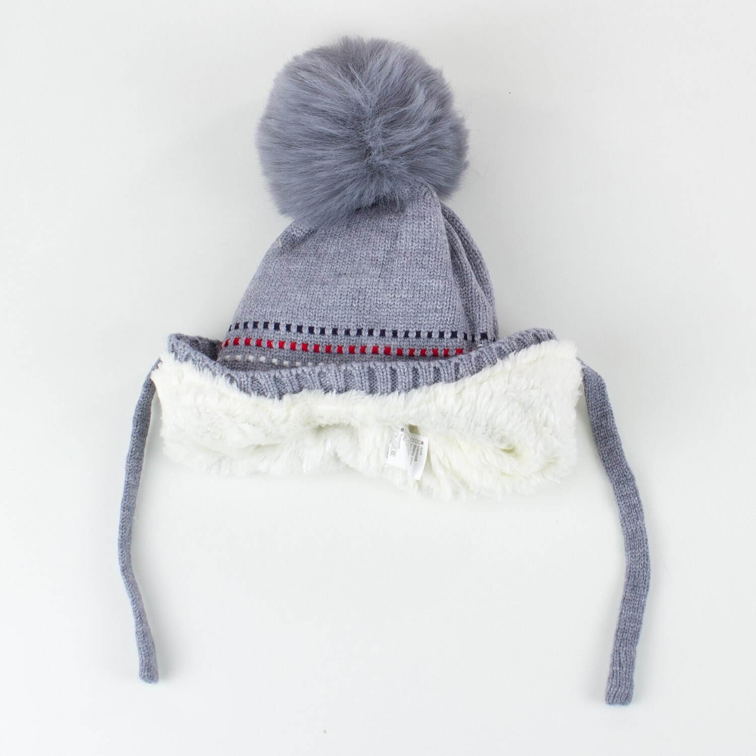 Set Caciula si Fular Copii PAMI, 5-6 ani, C-B621-500-Gri - eMAG.ro