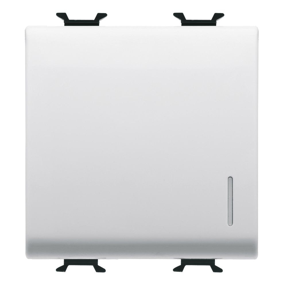 Intrerupator, Gewiss, Cap scara, Iluminabil, 2M, 16A, Chorus, Alb ...