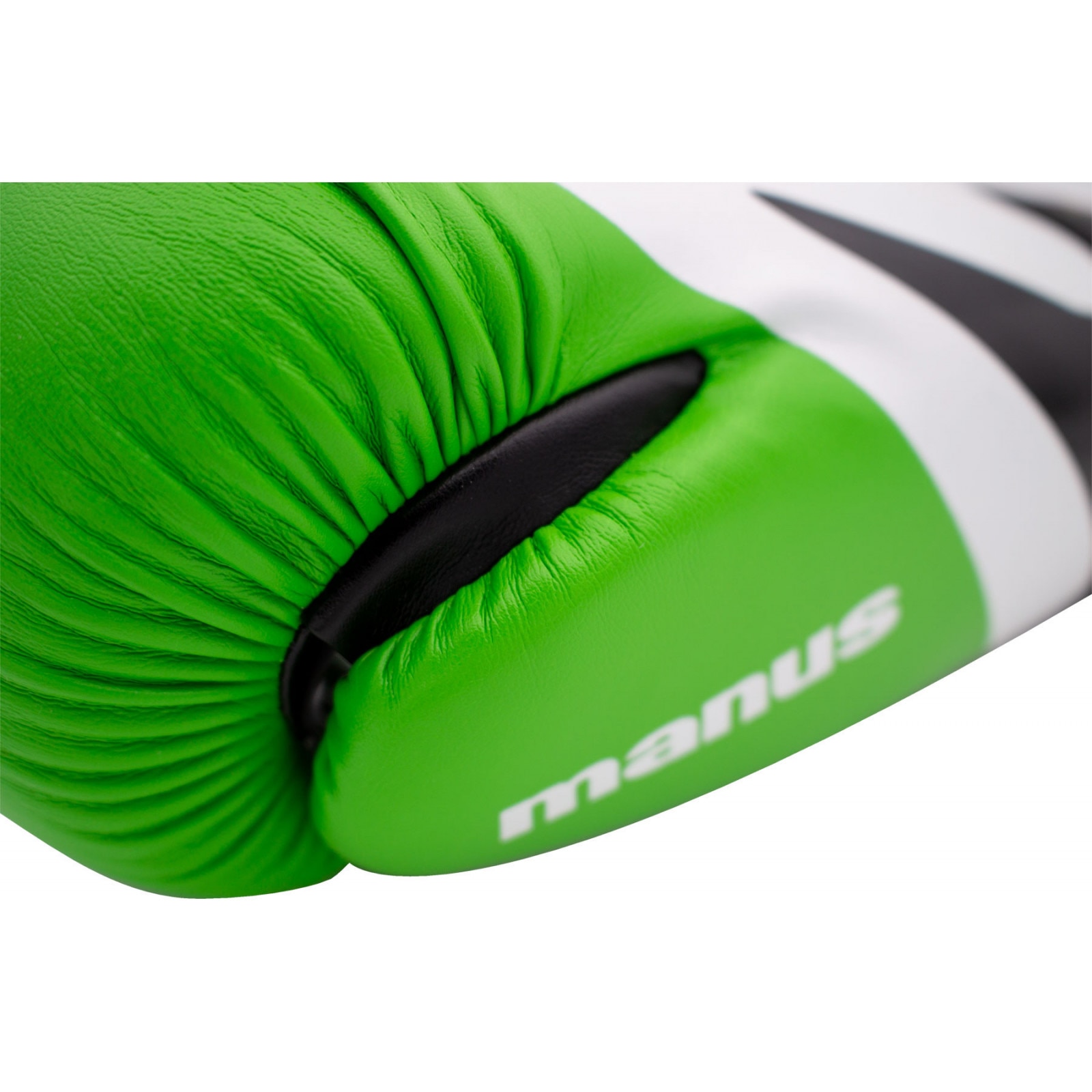 Manusi box "Wave", Manus, Standard, Negru/Verde, 16 OZ - eMAG.ro