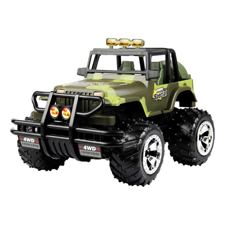 Masinuta Jeep militar cu Telecomanda, Armi - eMAG.ro