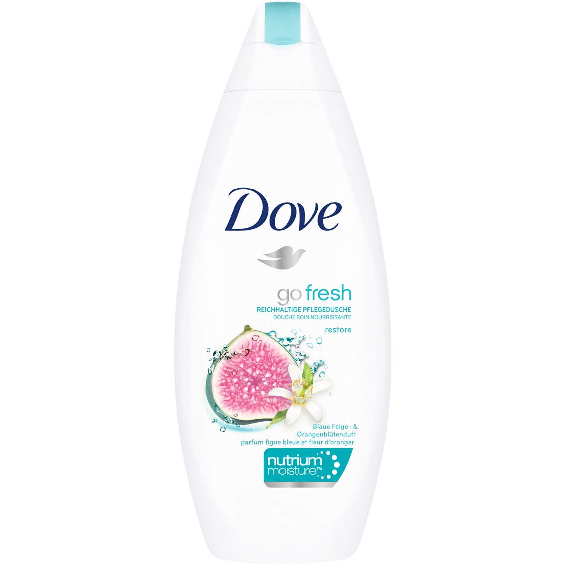 Dove Blue Fig & Orange Blossom női tusfürdő, 500 ml - eMAG.hu