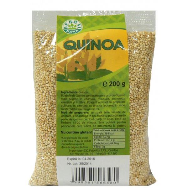 Quinoa Seminte Herbavit 200gr - eMAG.ro