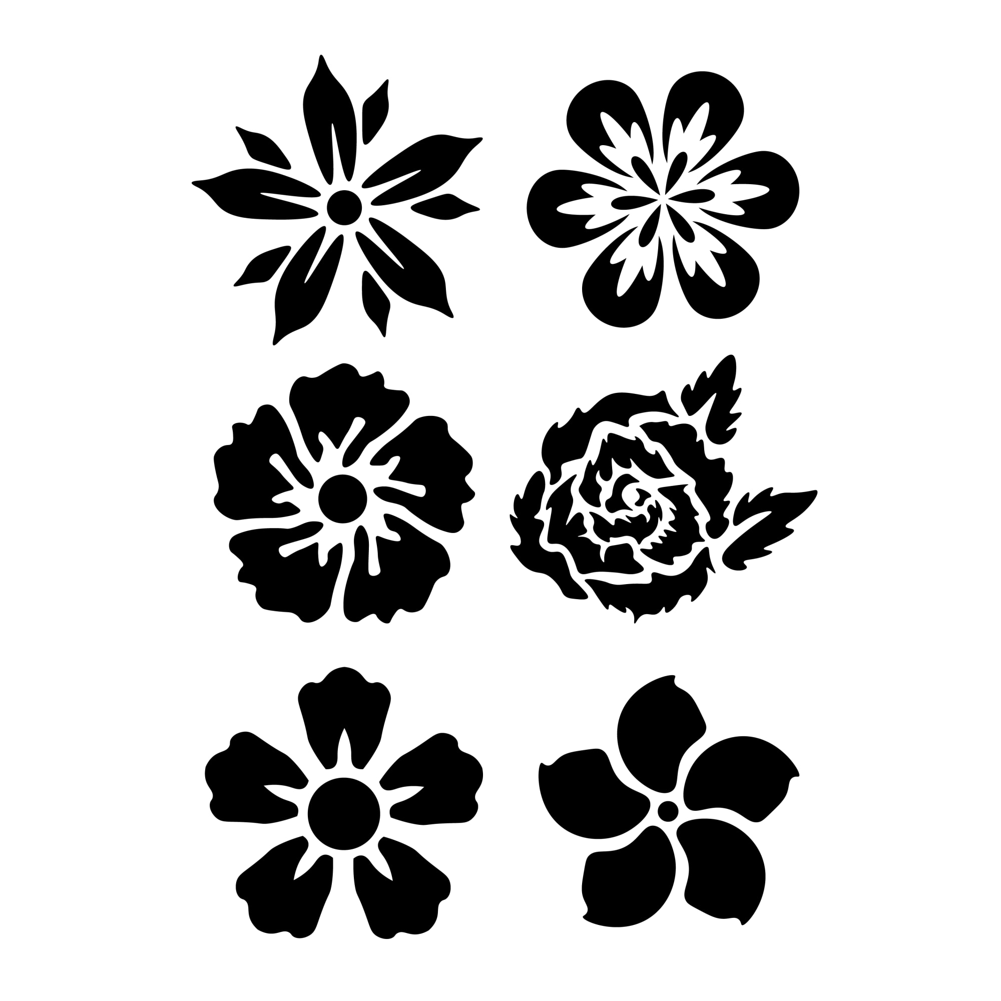 Sablon decorativ Belle Fleur, A4, reutilizabil, plastic - eMAG.ro