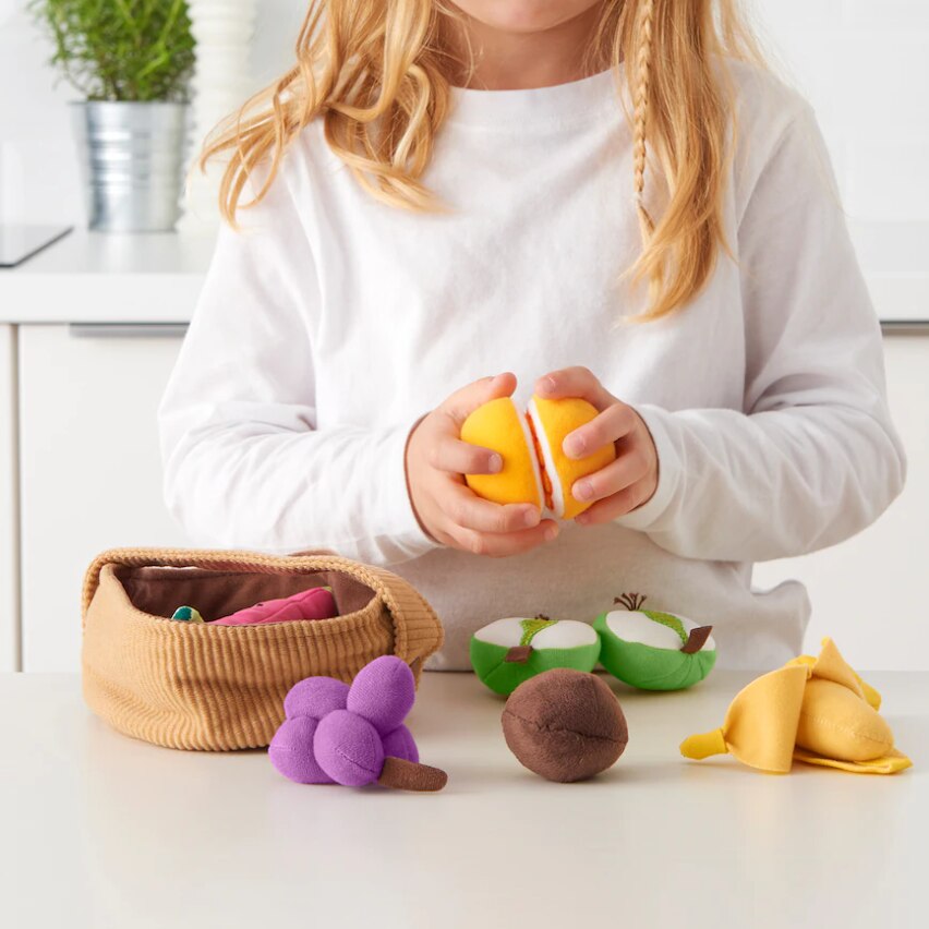 Set cos cu fructe, 6 piese, + 3 ani - eMAG.ro