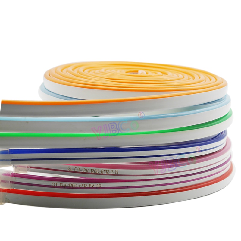 Banda Led Neon Flex 5 metri, 24V rosu BMG - eMAG.ro