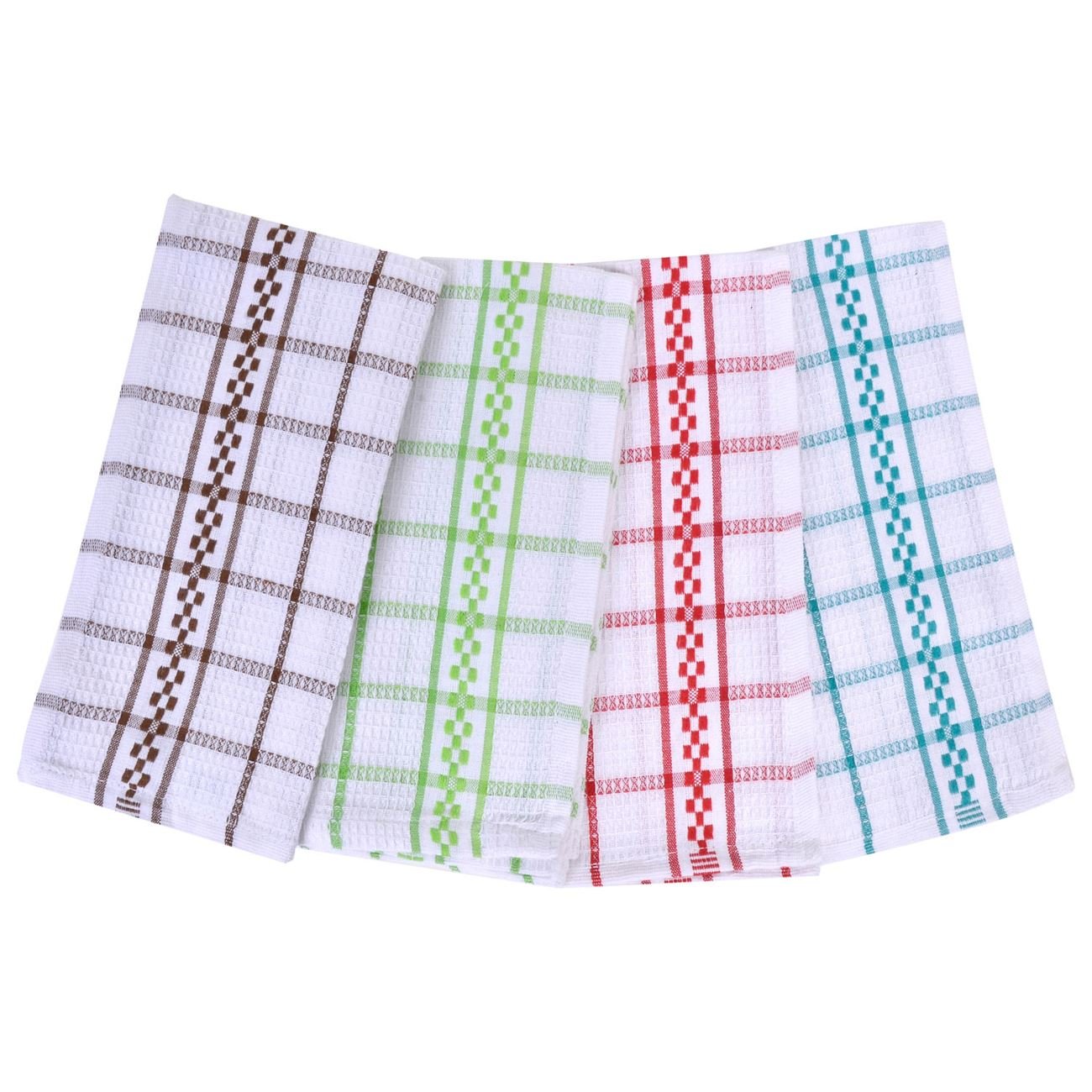 Set 4 prosoape colorate de bucatarie, 39 x 58 cm - eMAG.ro