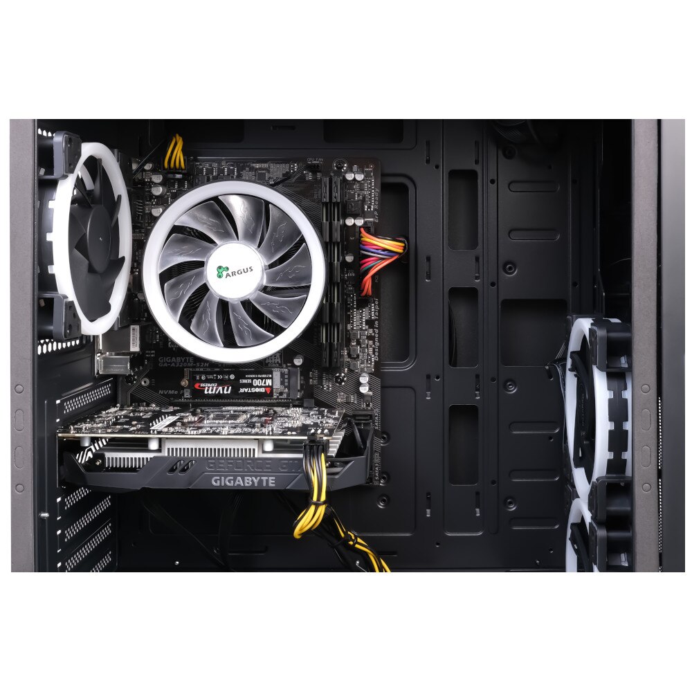 Sistem Desktop PC Gaming Inaza Flash, AMD Ryzen 3 1200G, 16GB DDR4, SSD ...