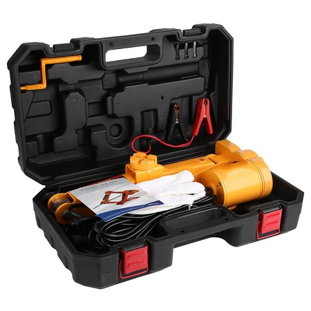 Cric electric auto, 2T, 12V, Galben - eMAG.ro