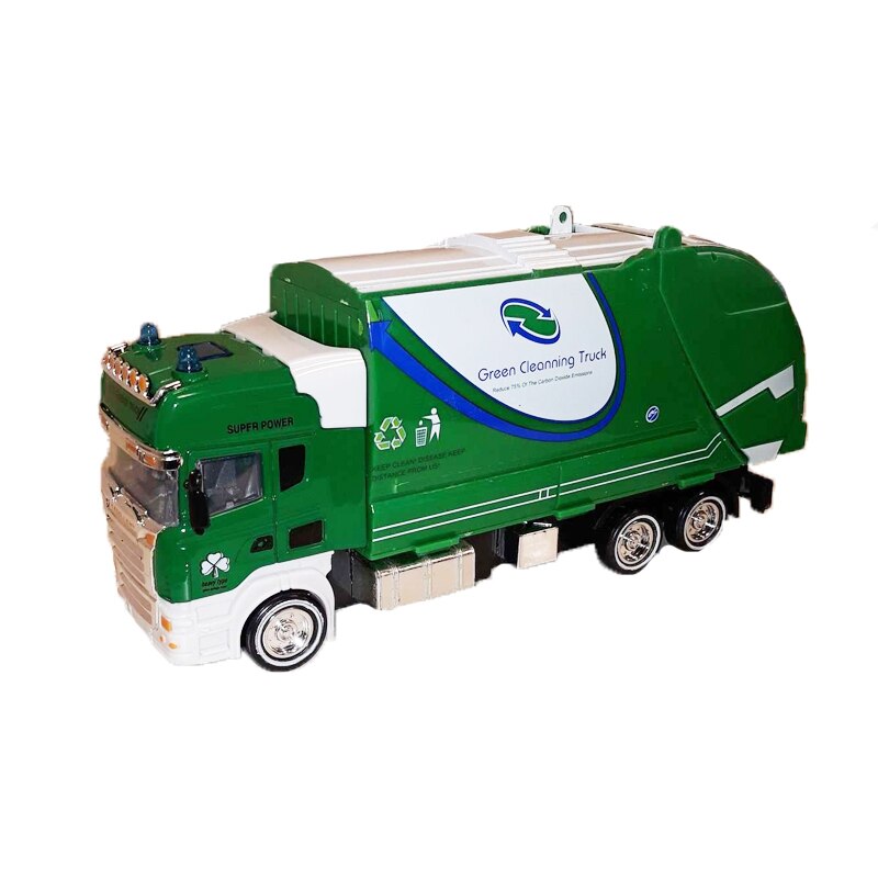 Masina de gunoi pentru baieti Midex 0783-8-2, Verde - eMAG.ro