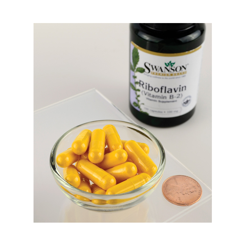 Swanson Riboflavin (Vitamina B2), 100mg, 100 Capsule - eMAG.ro