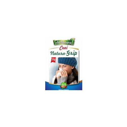 Ceai Natura Grip Raceala si Gripa Adserv 50gr - eMAG.ro