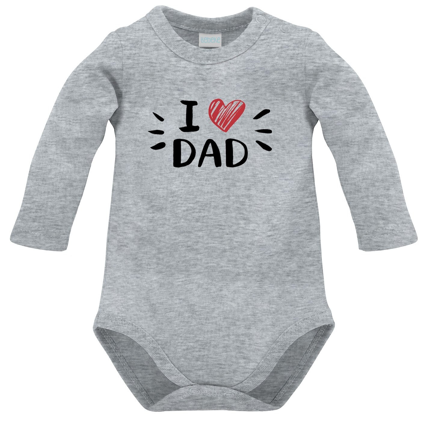 Set 2 body cu maneca lunga Gri/Alb, 3-4 ani, 98 cm - eMAG.ro