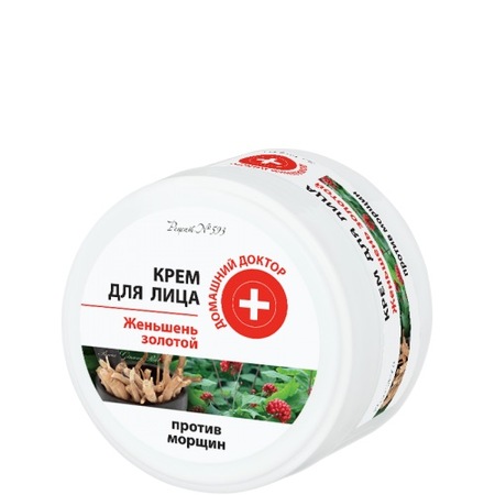 Крем за лице против бръчки с екстракт от женшен, 100 мл, Doctorul Casei ...