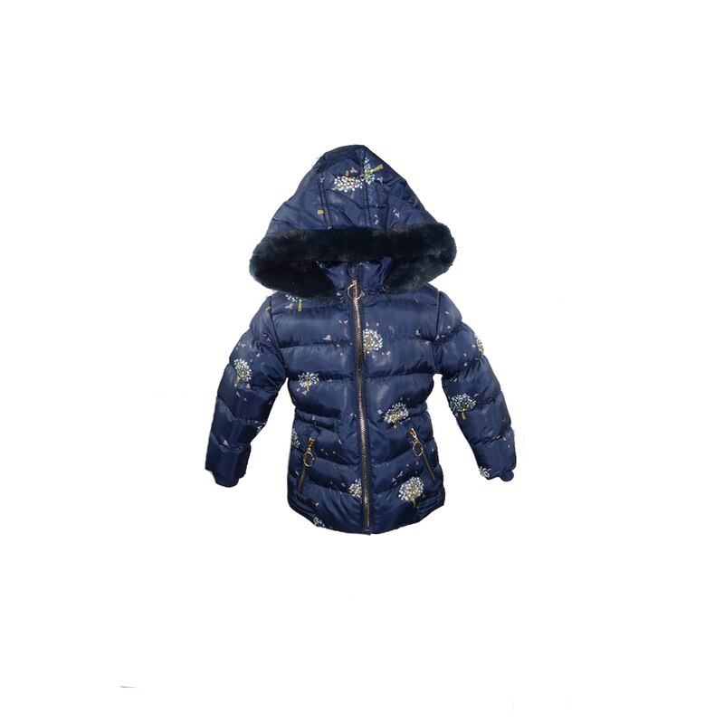 Geaca fetite Happy House B-07B, Bleumarin - eMAG.ro