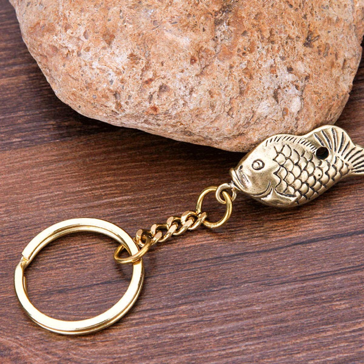 Set 60 brelocuri chei, Koungiam, Metal, 15/20/25/30 mm, Auriu - eMAG.ro