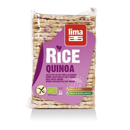 Rondele de Orez Expandate cu Quinoa Bio Lima 130gr - eMAG.ro
