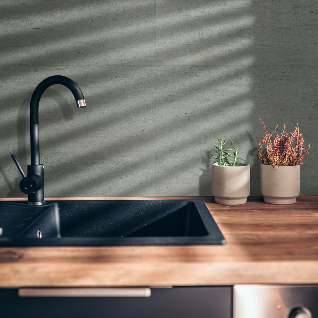 Placa de acoperire perete Grosfillex, PVC, Gri, 434296, 60 x 30 cm ...