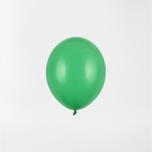 Set 100 baloane, PartyDeco, Latex, 23 cm, Verde smarald - eMAG.ro