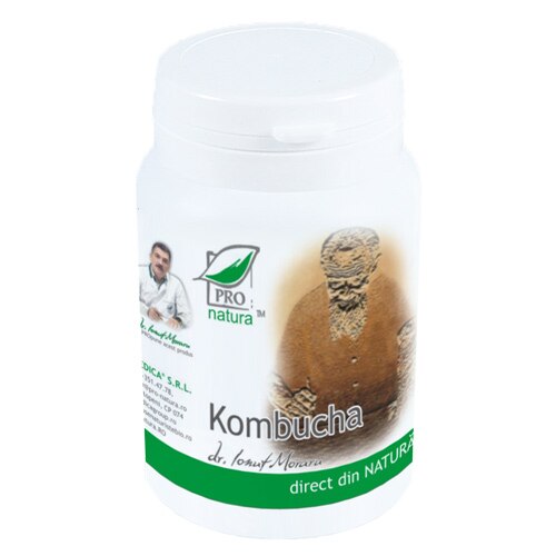 Kombucha 60 capsule Medica - eMAG.ro
