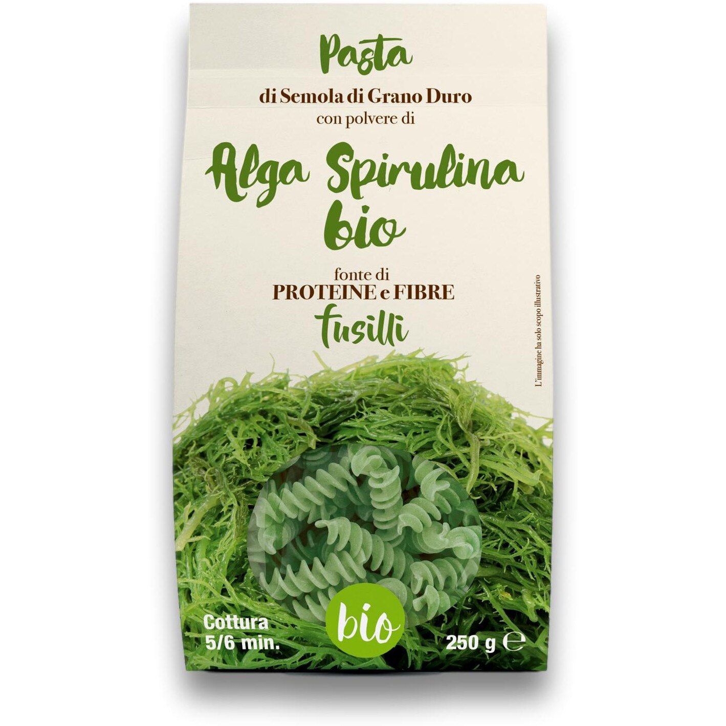 Paste fusilli bio din grau dur si spirulina bio Tradizioni Padane, 250 ... Paste fusilli bio din grau dur si spirulina bio Tradizioni Padane, 250 ...
