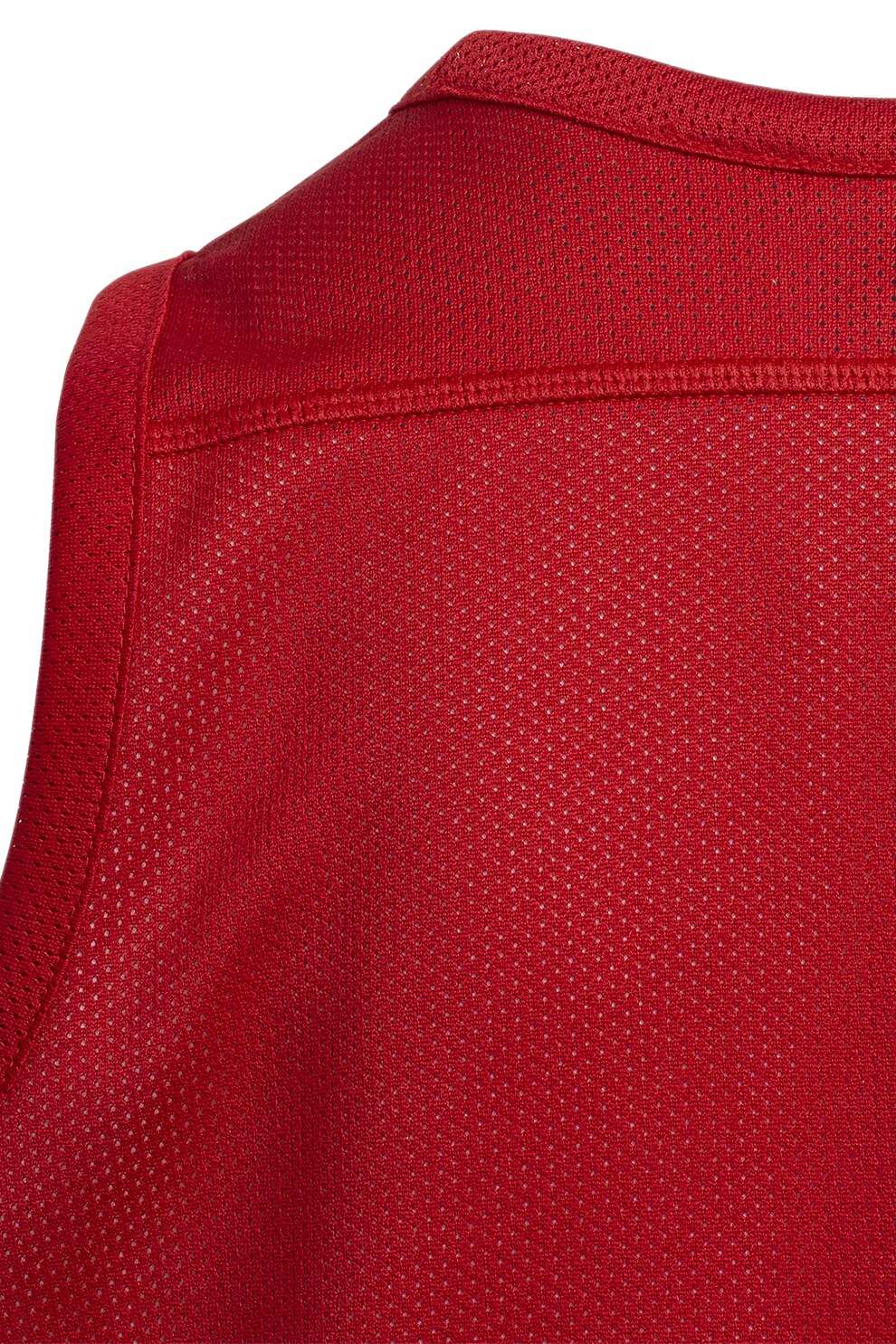 adidas Performance, Tricou reversibil fara maneci, pentru baschet, Rosu ...