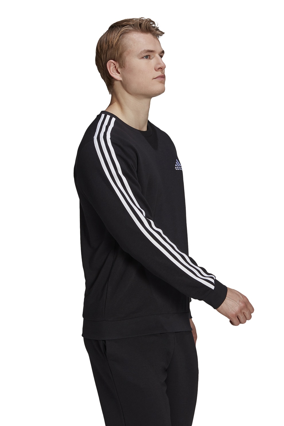 adidas Sportswear, Bluza sport cu decolteu la baza gatului Essentials 3 ...