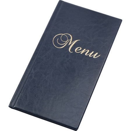 Mapa meniu restaurant, 1/2 A4, Bleumarin - eMAG.ro