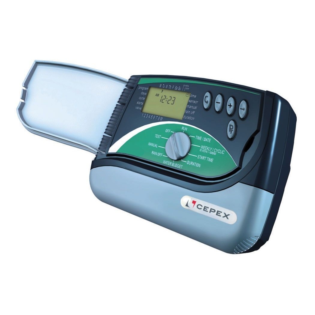 Programator irigatii CEPEX 8 zone exterior - eMAG.ro