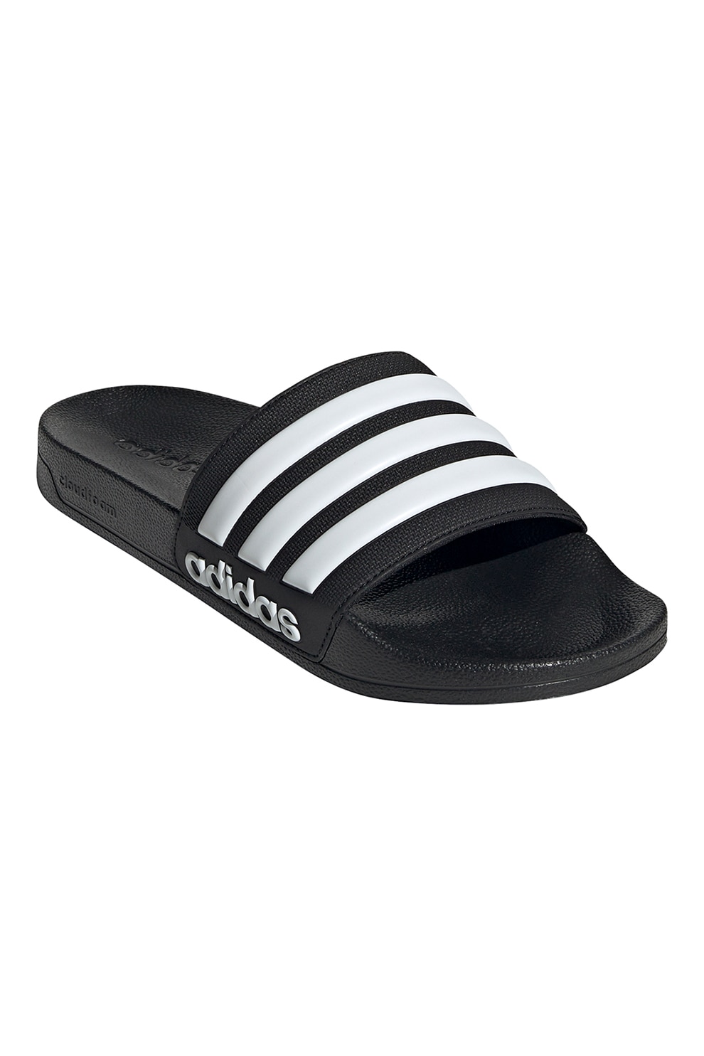adidas Sportswear, Papuci cu logo Adilette, Negru, 10 - eMAG.ro