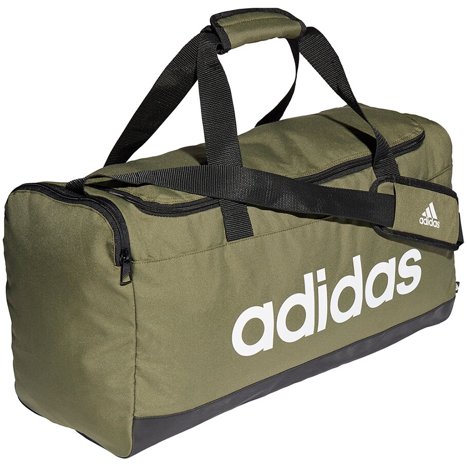 Geanta Adidas LINEAR Medium, Verde inchis - eMAG.ro