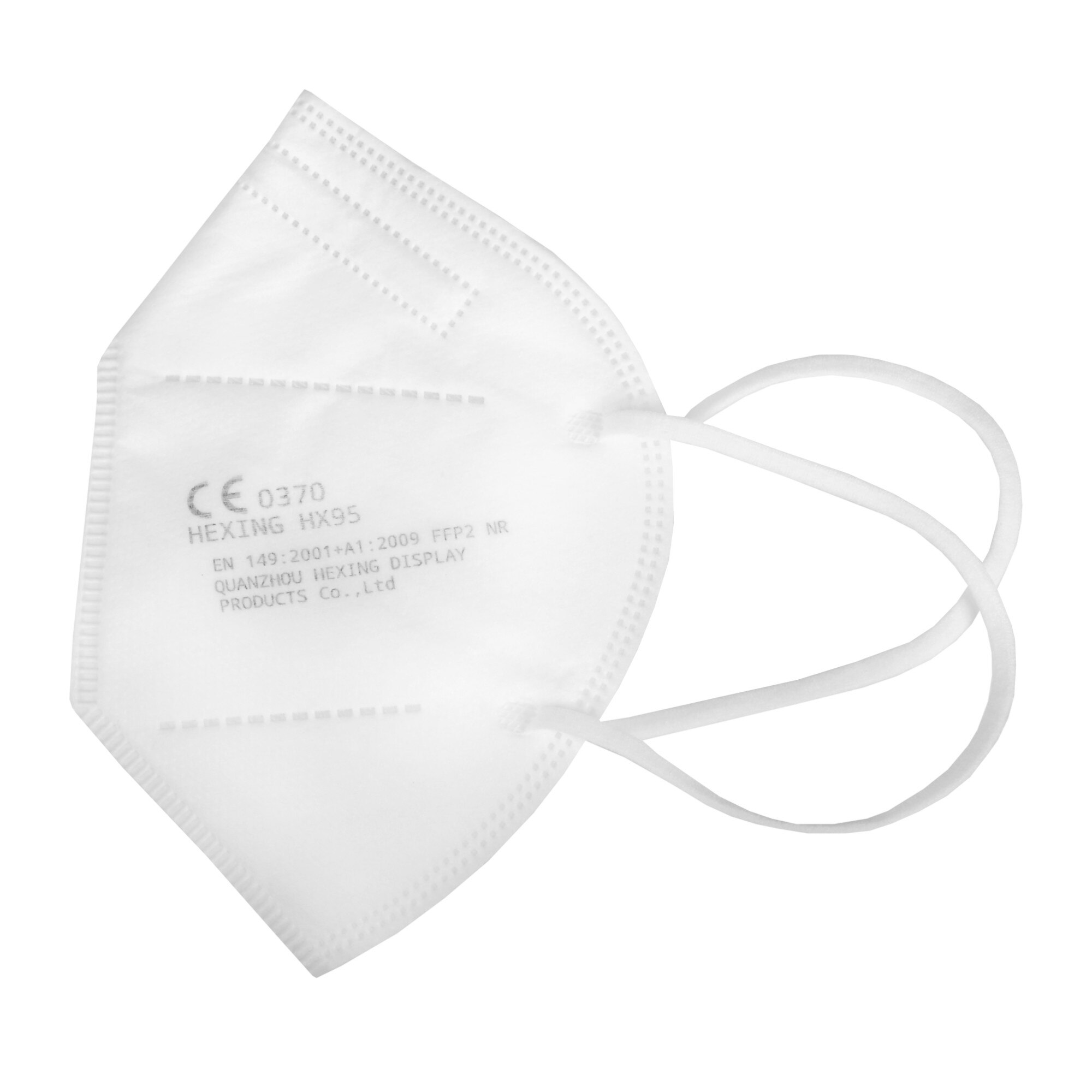 Masca FFP2 cu Valva/Supapa, Alba, Ambalata individual, Conforma cu CE ...
