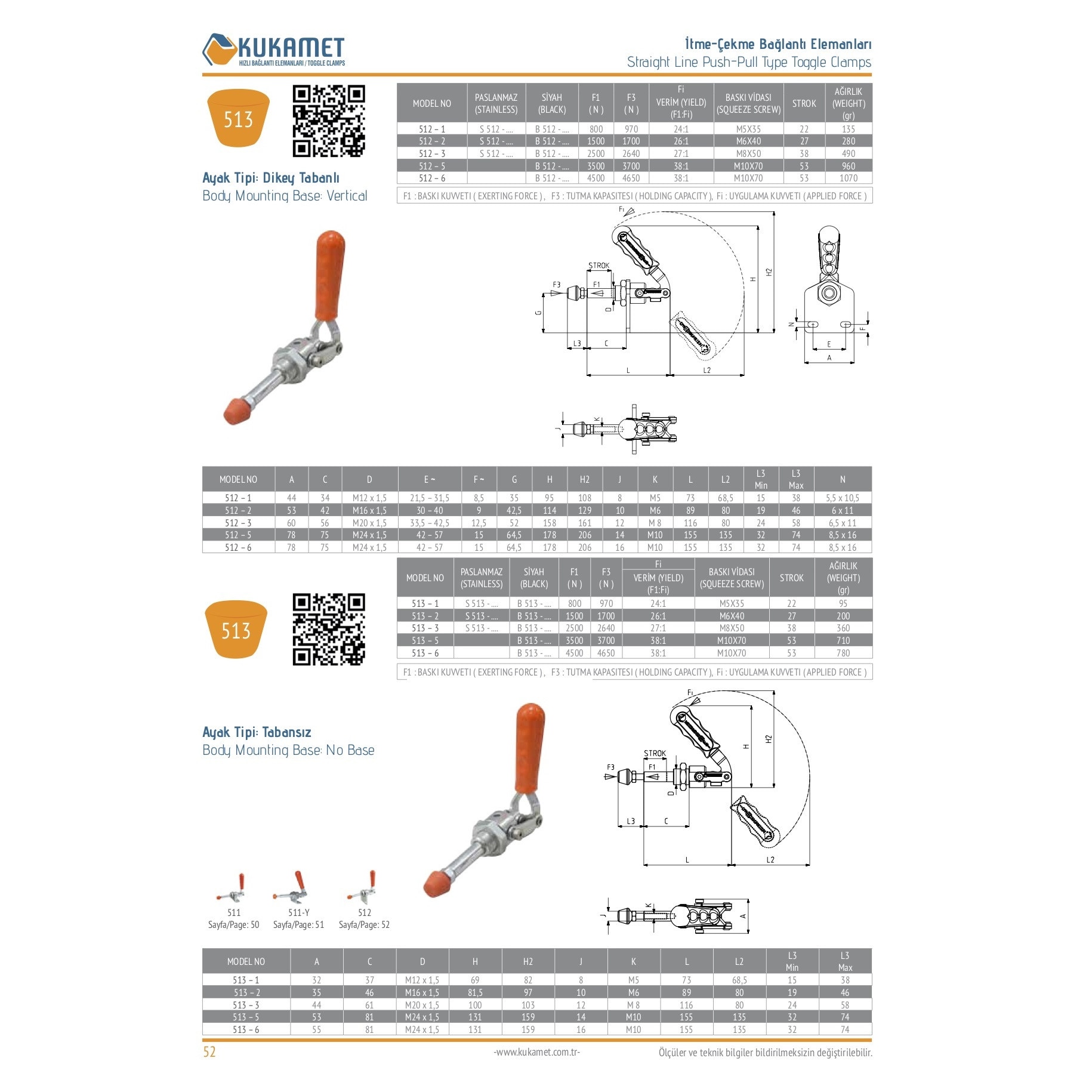 Clema manuala de tip Push-Pull In linie dreapta, 513-2 - eMAG.ro