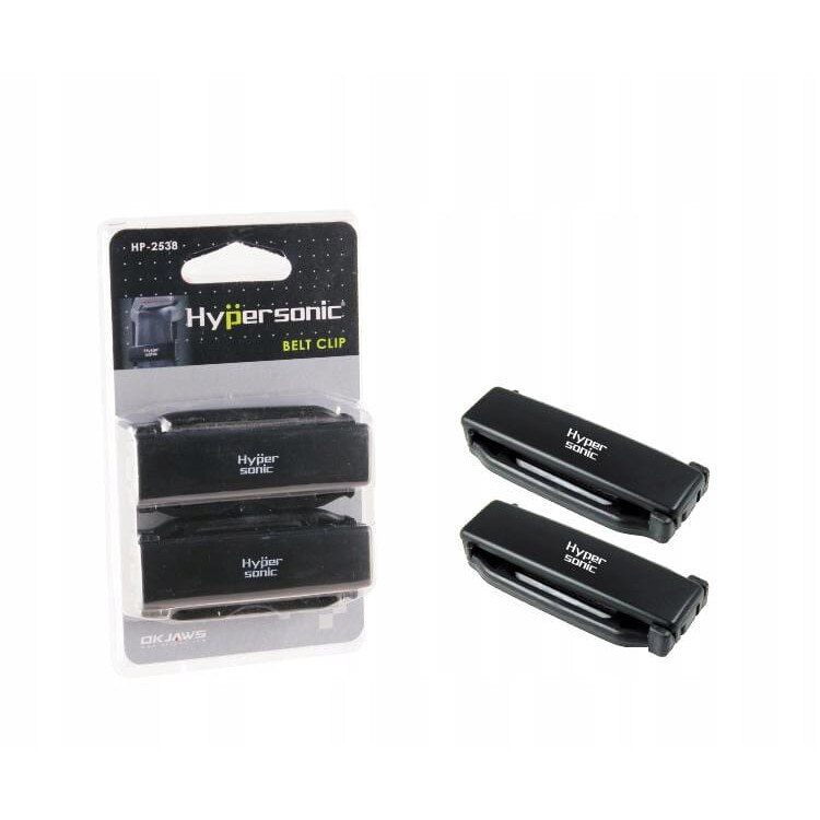 Set 2 x clips reglare centura de siguranta, HyperSonic, Plastic, 6.5x2 ...