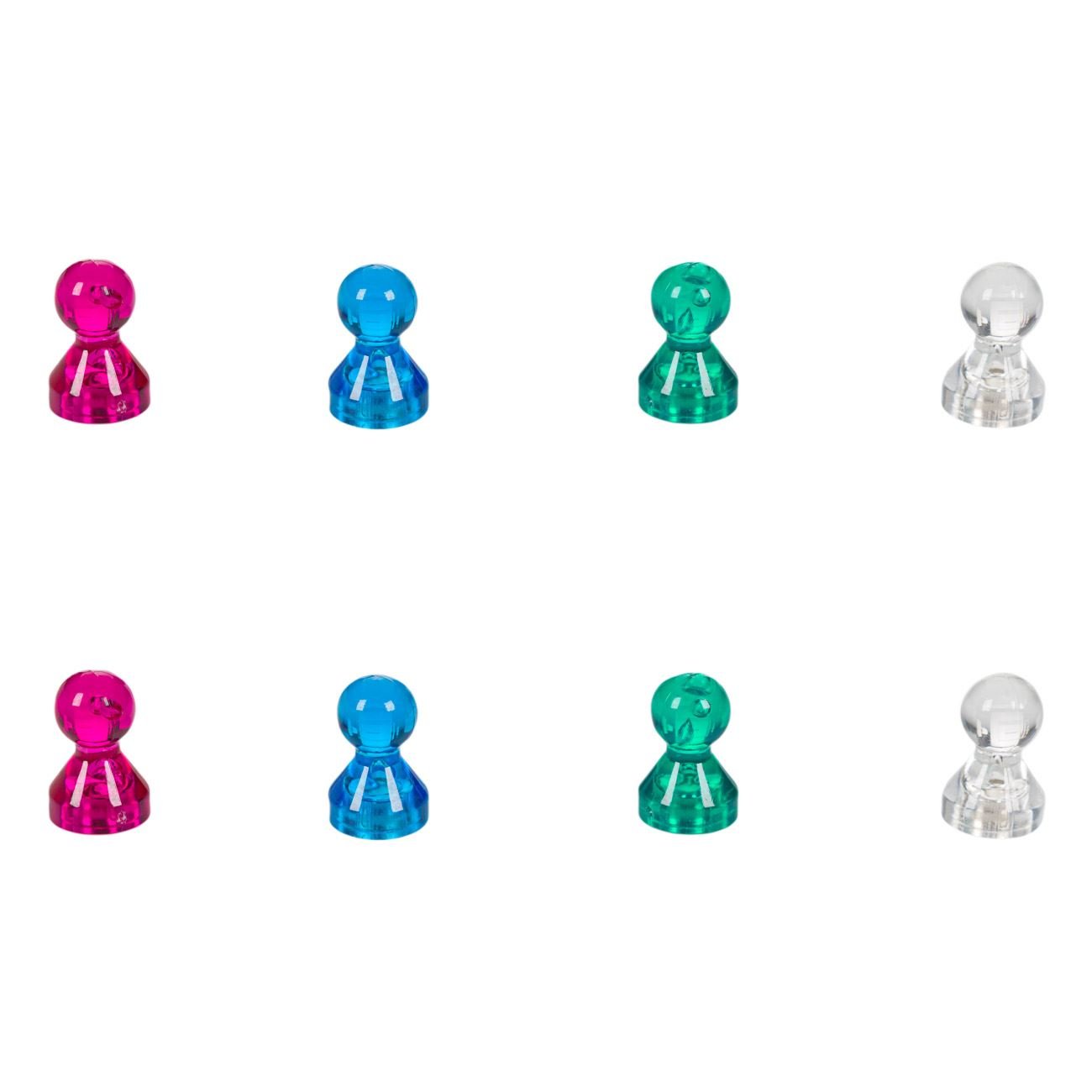 Set 8 magneti colorati decorativi, 2 cm - eMAG.ro