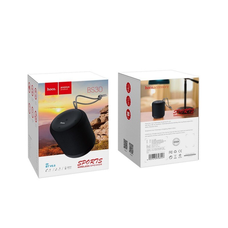 Boxa Portabila Bluetooth Hoco Bs30 New Moon Sport, Negru - eMAG.ro