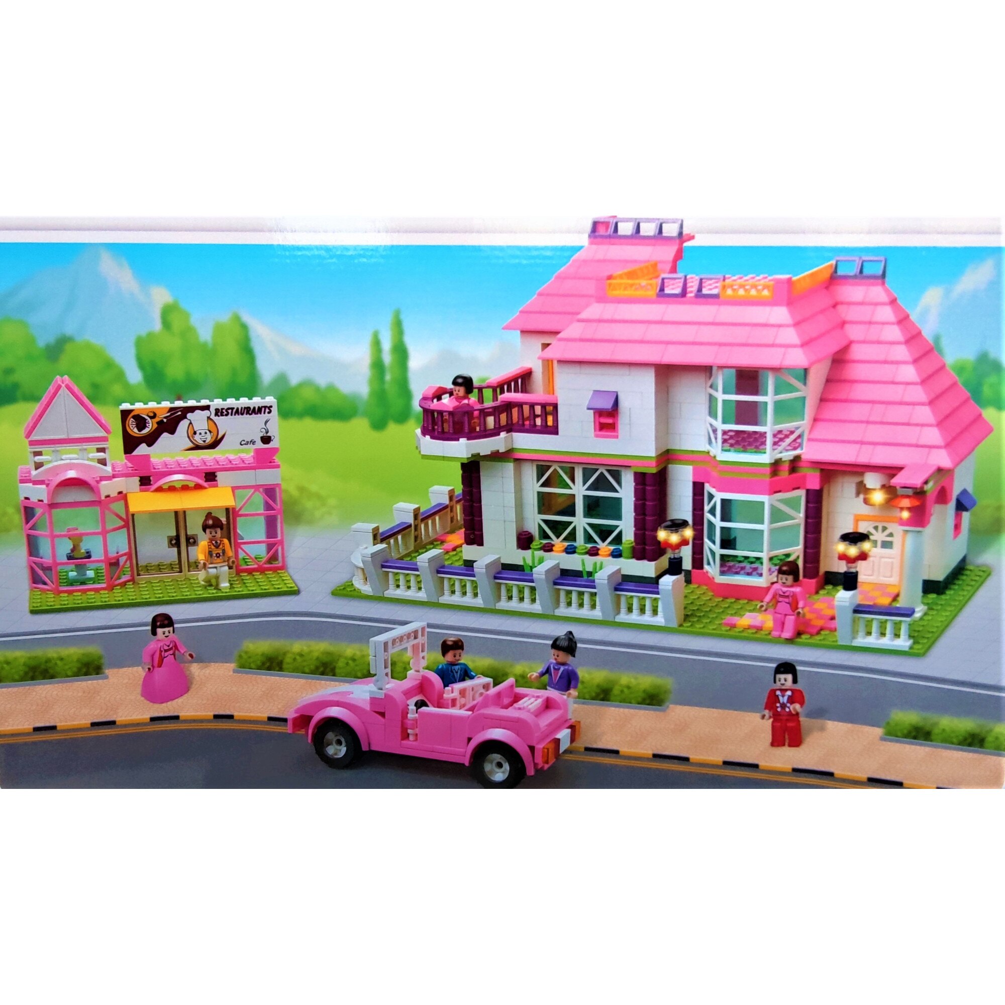 Set constructie tip lego Creator Princess City,1.872 piese si 10 ...