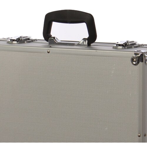 Valiza scule Holzer, din aluminiu, cu interiorul captusit, 45.5 x 33 x ...