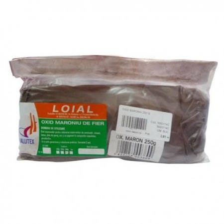 Oxid jalutex pentru colorat - rosu de fier 250 gr - eMAG.ro