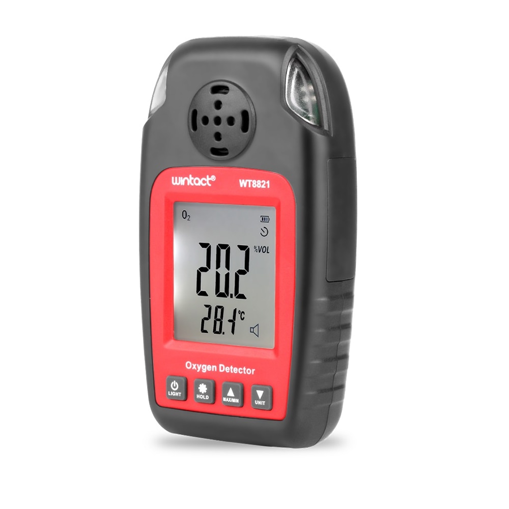 Wintact WT8821 hordozható oxigén (O2) érzékelő - eMAG.hu