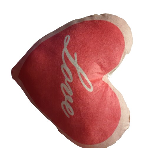 Inima de plus, Roz, 30 X 26 cm - eMAG.ro