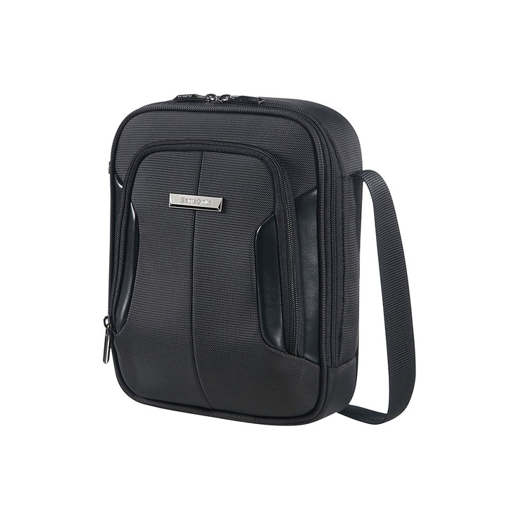 Geanta pentru barbati, Samsonite, Poliester/Poliuretan, 24x19x0.9 cm ...