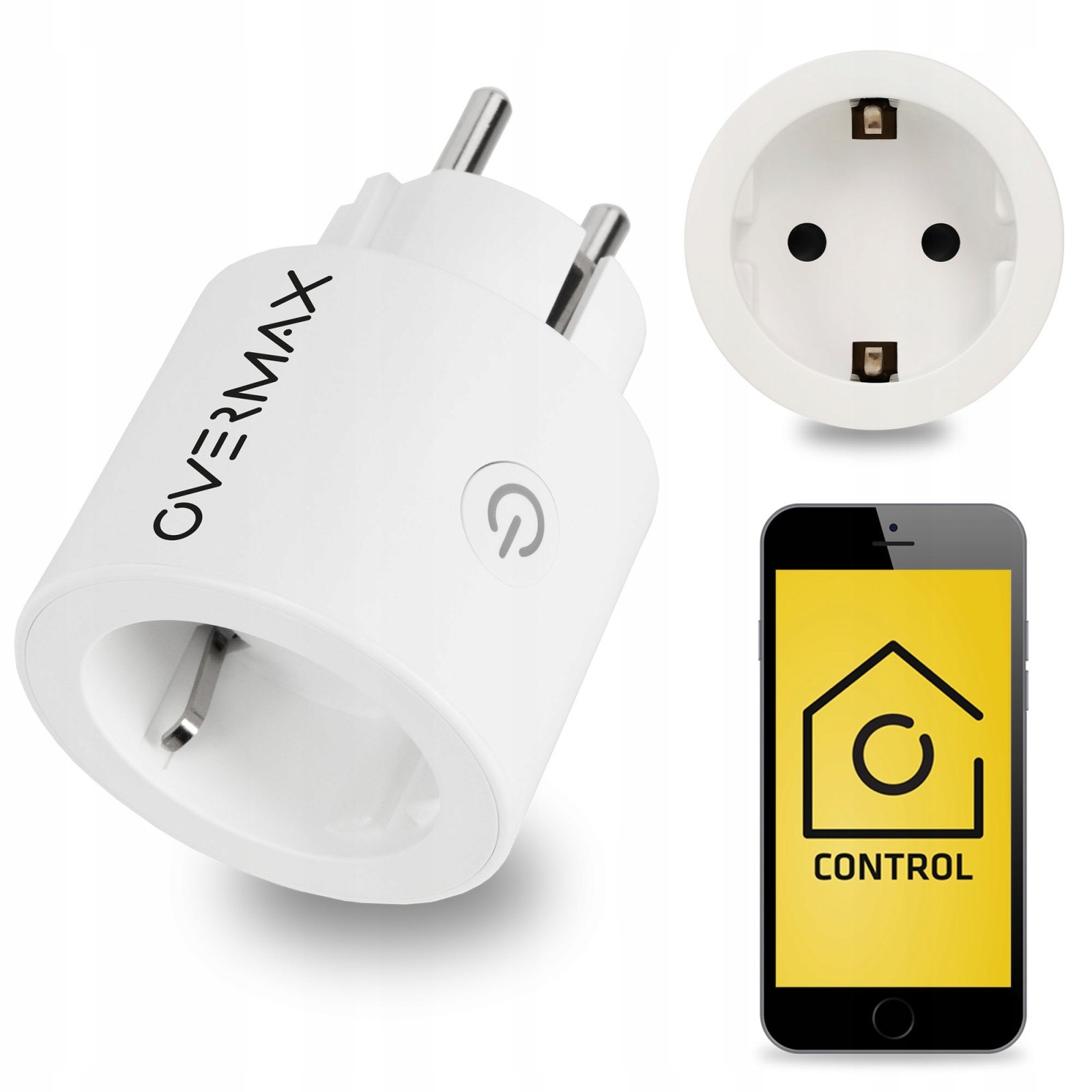 Set 2 prize inteligente, Overmax, Flow Control, 4000 W, Alb - eMAG.ro