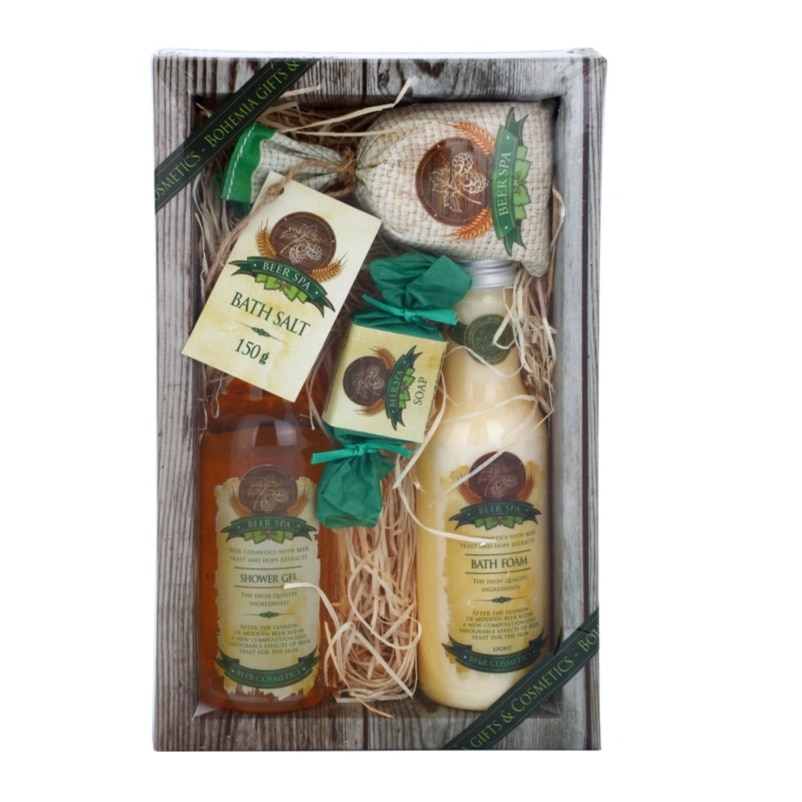Set cosmetice de baie pentru barbati, Beer Spa, 580 ml - eMAG.ro