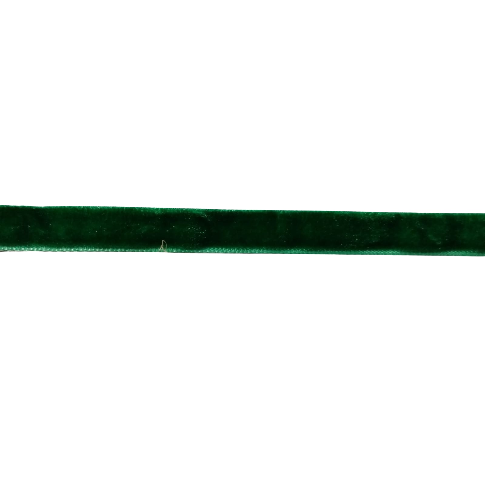 Banda decorativa catifea, verde, dimensiuni 1cm, rola 5m - eMAG.ro