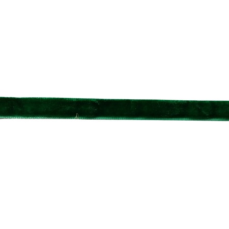 Banda decorativa catifea, verde, dimensiuni 1cm, rola 5m - eMAG.ro