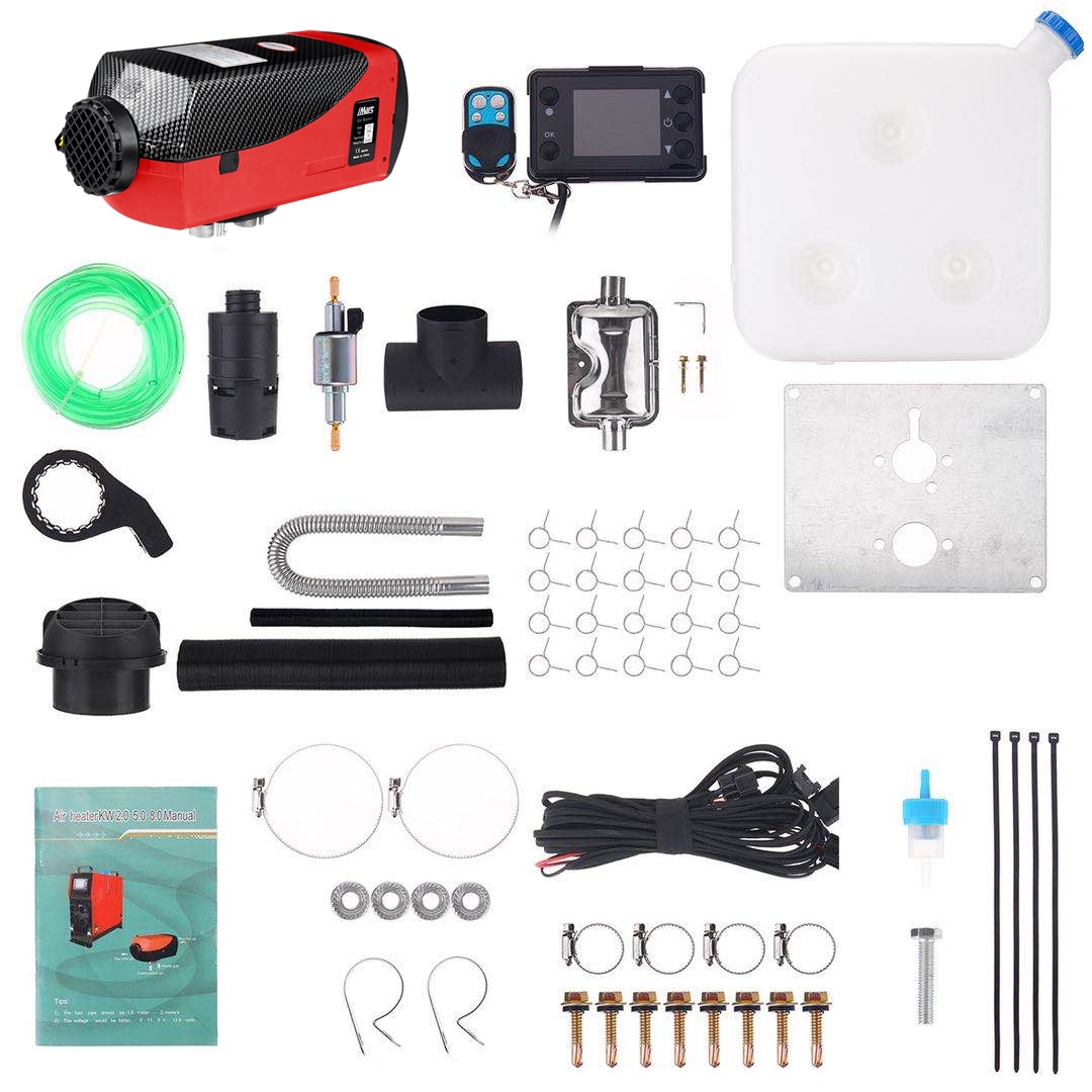 Incalzitor, iMars, Incalzire Stationara, 12V, 2-8kW, Comutator LCD ...