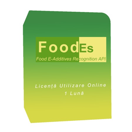 Aplicatie Software API Recunostere Coduri Aditivi Alimentari in ...