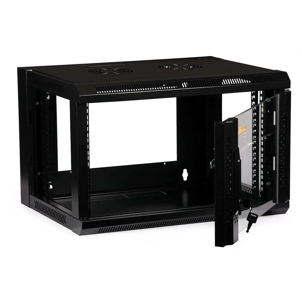 Szekrény RACK 6U 19 450 mm falra szerelhető Signal - eMAG.hu